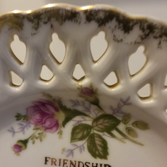 Accents | Vintage Collector Friendship Plate Gold Trim | Poshmark